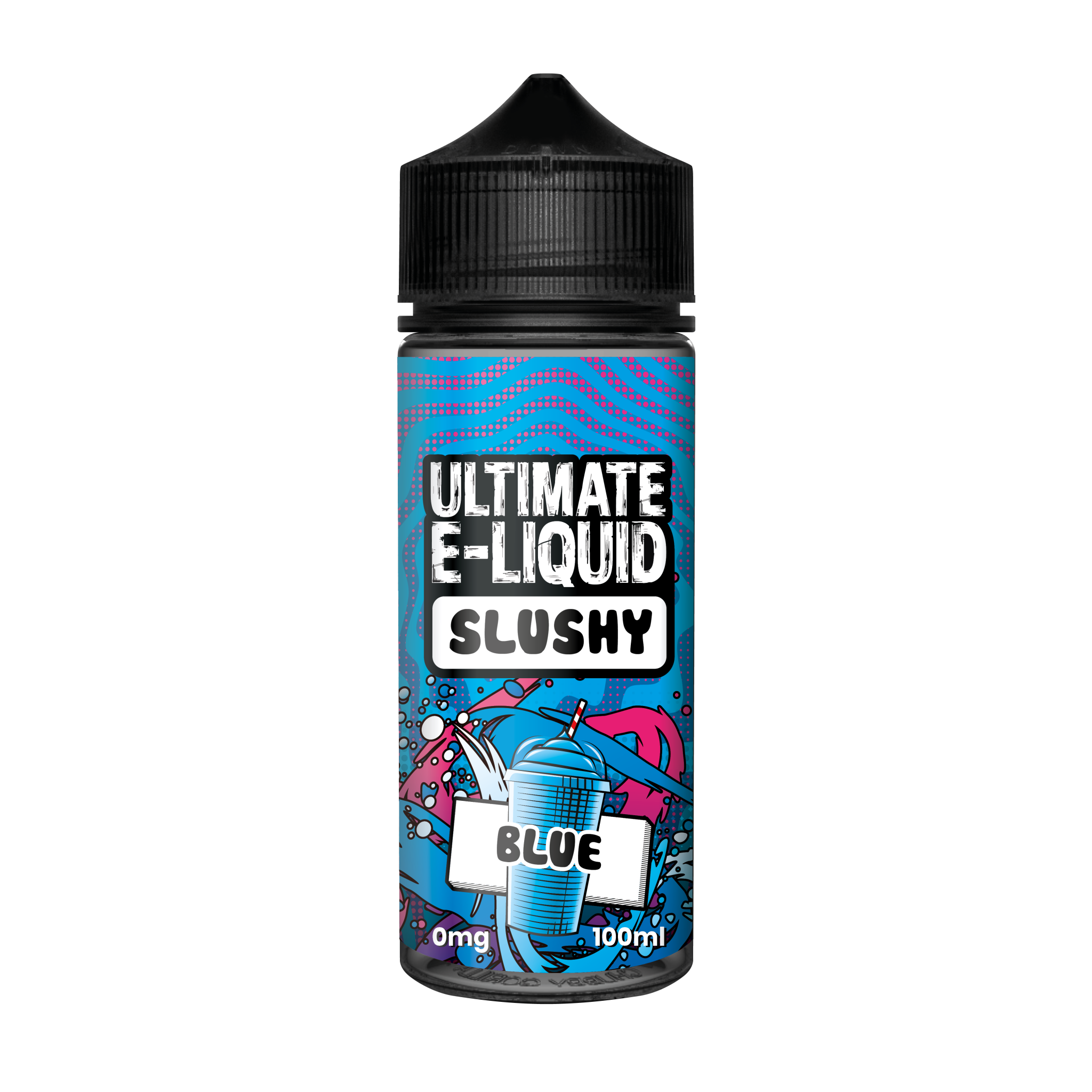 Ultimate E-liquid Slushy - Blue 100ml Shortfill - Sky Blue Vape
